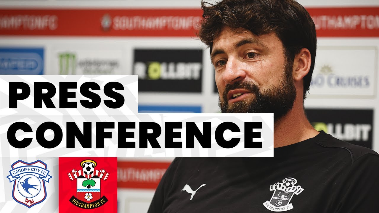 PRESS CONFERENCE: Martin on Cardiff cup clash | Carabao Cup - YouTube