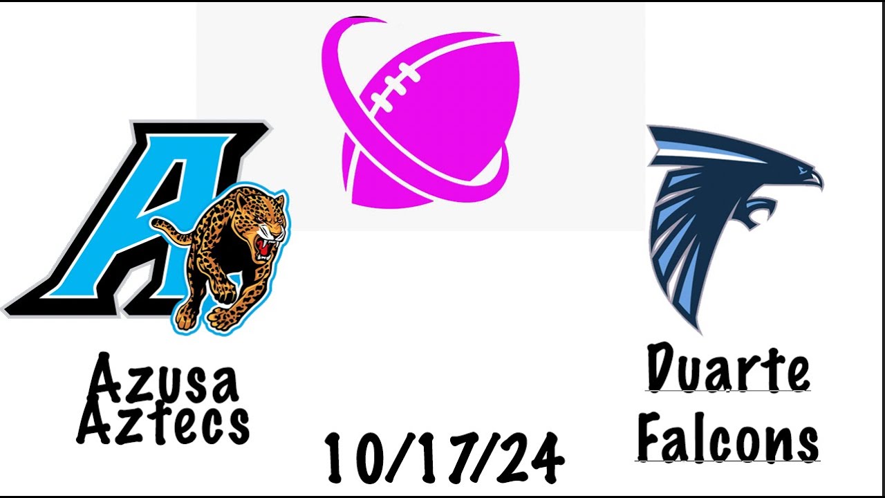 Varsity Flag Football : Azusa Aztecs vs. Duarte Falcons - YouTube