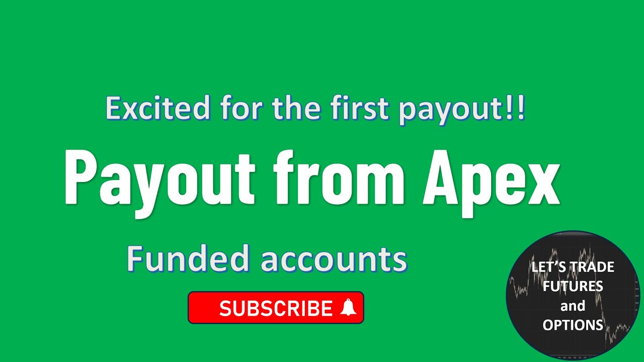 Unlocking My First Apex Payout! 25K PA account! #fundedtrading - YouTube