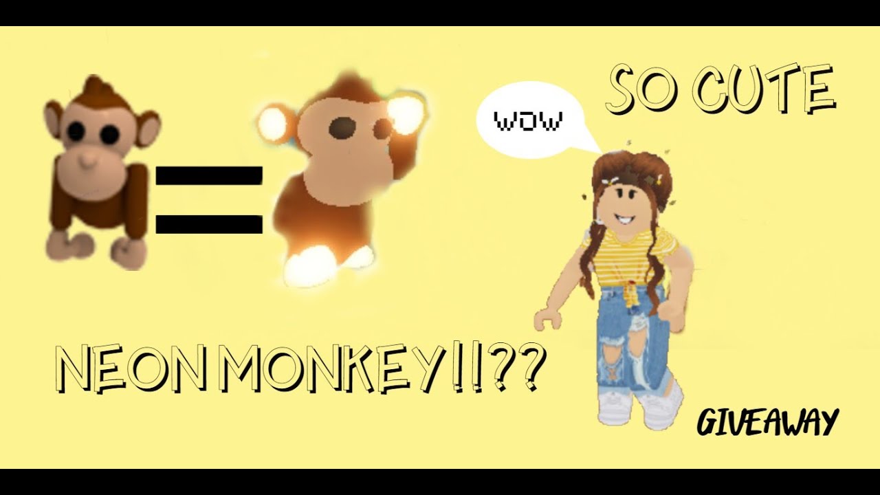 Making NEON monkey!! - YouTube