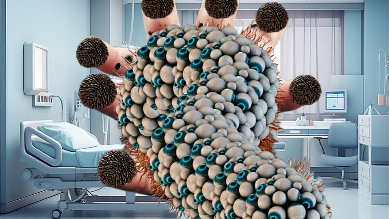 ASMR most satisfying Larva trypophobia maybe genetic Hand|ASMR ...