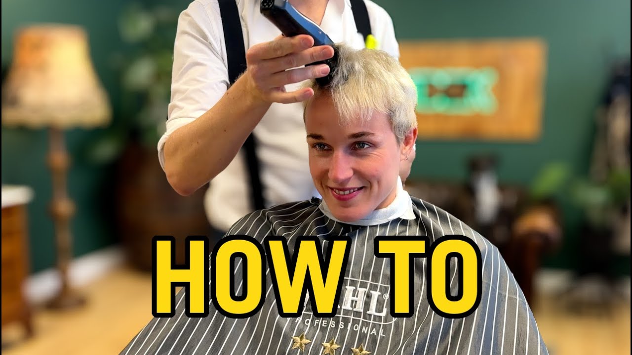 Buzz Cut with Blonde How To Style | Get a PERFECT 13mm Buzzcut! - YouTube