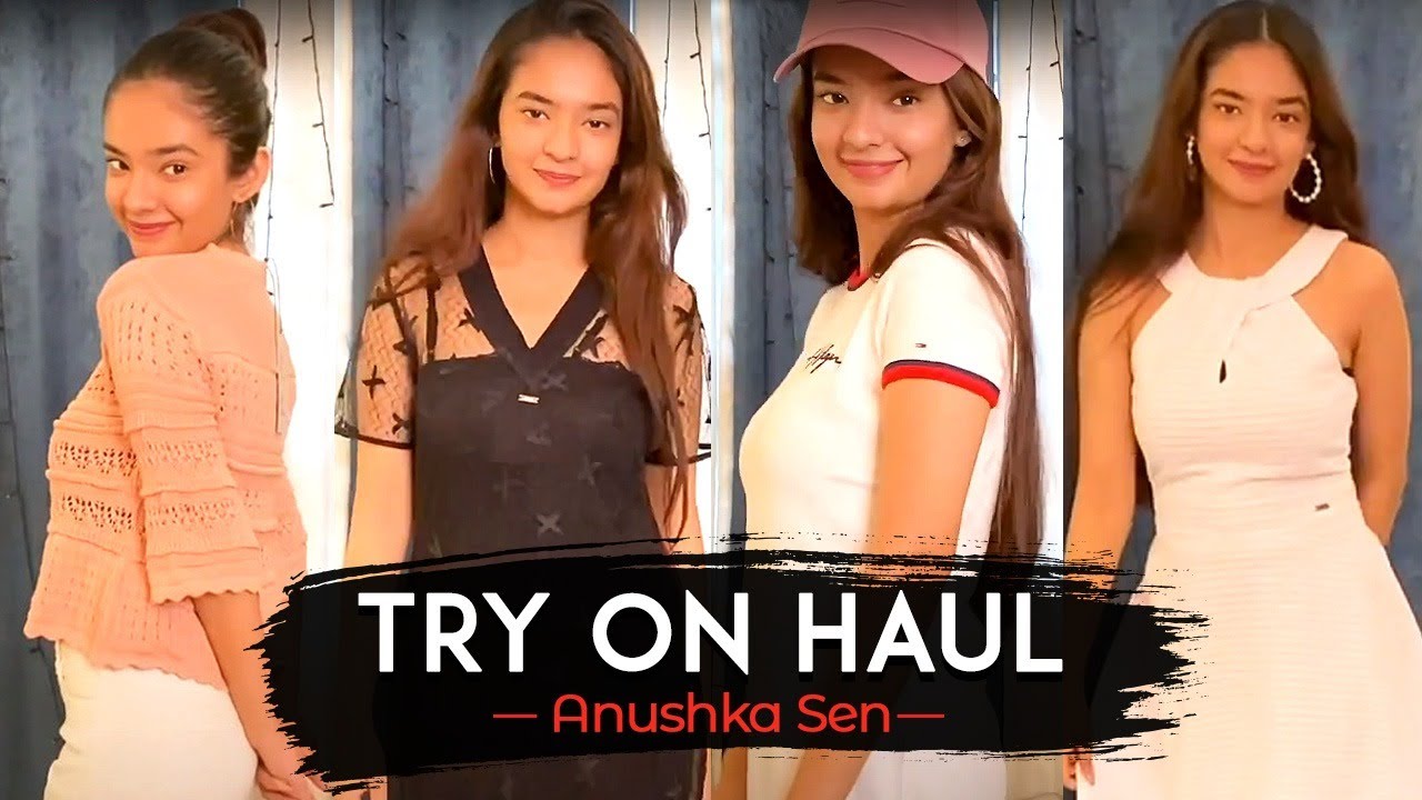 2021 Try On Haul | Surprise Gifts For Mom & Dad | Anushka Sen - YouTube