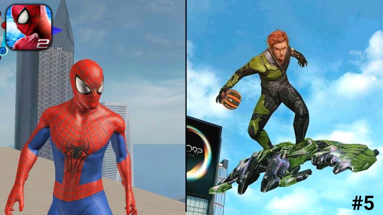 Spiderman Vs Goblin - The Amazing Spiderman 2 Android Gameplay | TASM 2 ...
