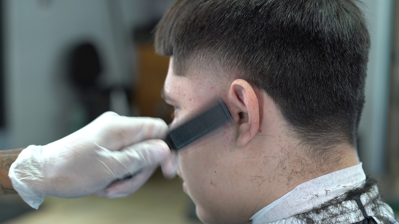 Mid Bald Taper! Step By Step! - YouTube