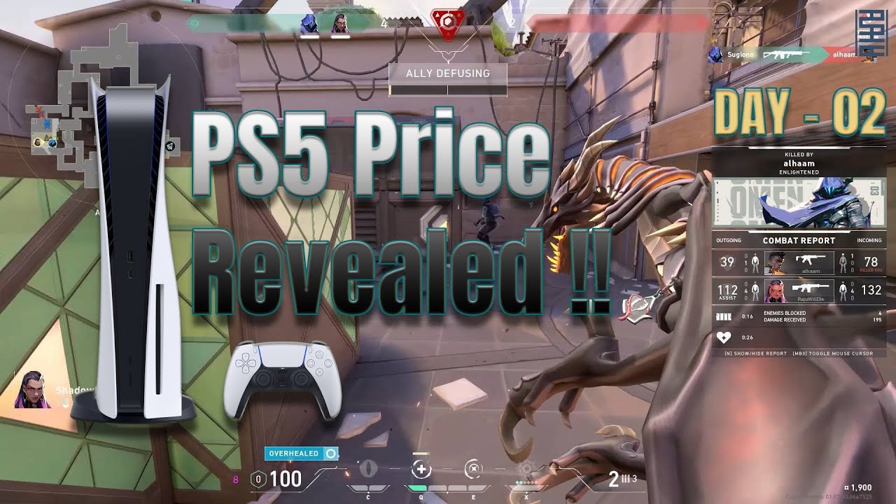 Let's Valorant - Day 02 | PS5 Price Revealed !! - YouTube