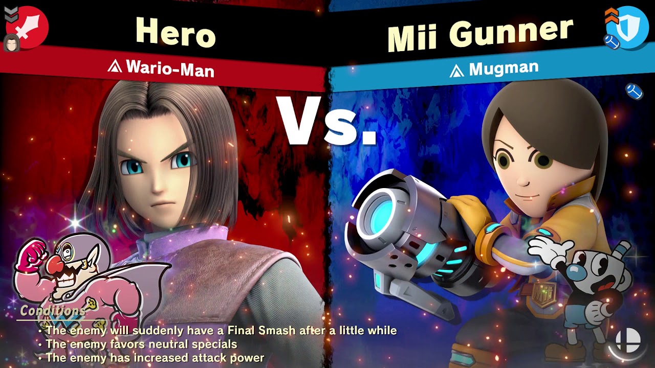 Super Smash Bros. Ultimate Spirit Board Event: Ready? Wallop! Mugman ...