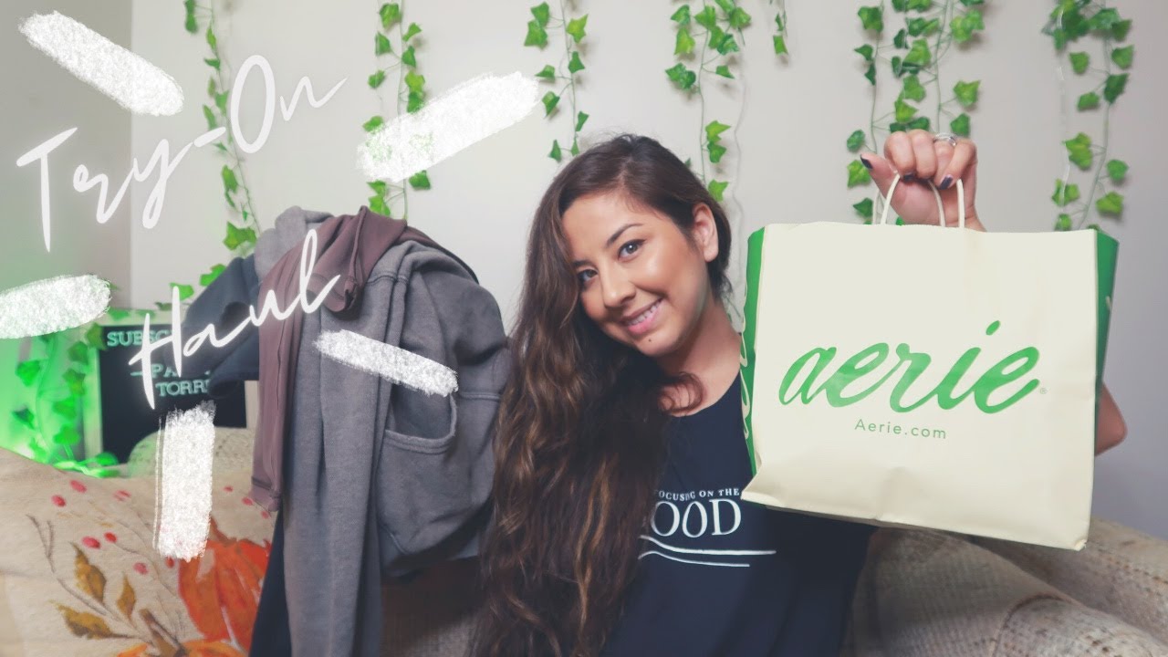 Aerie Haul TRY-ON HAUL| First Impressions, Offline Leggings, Review ...