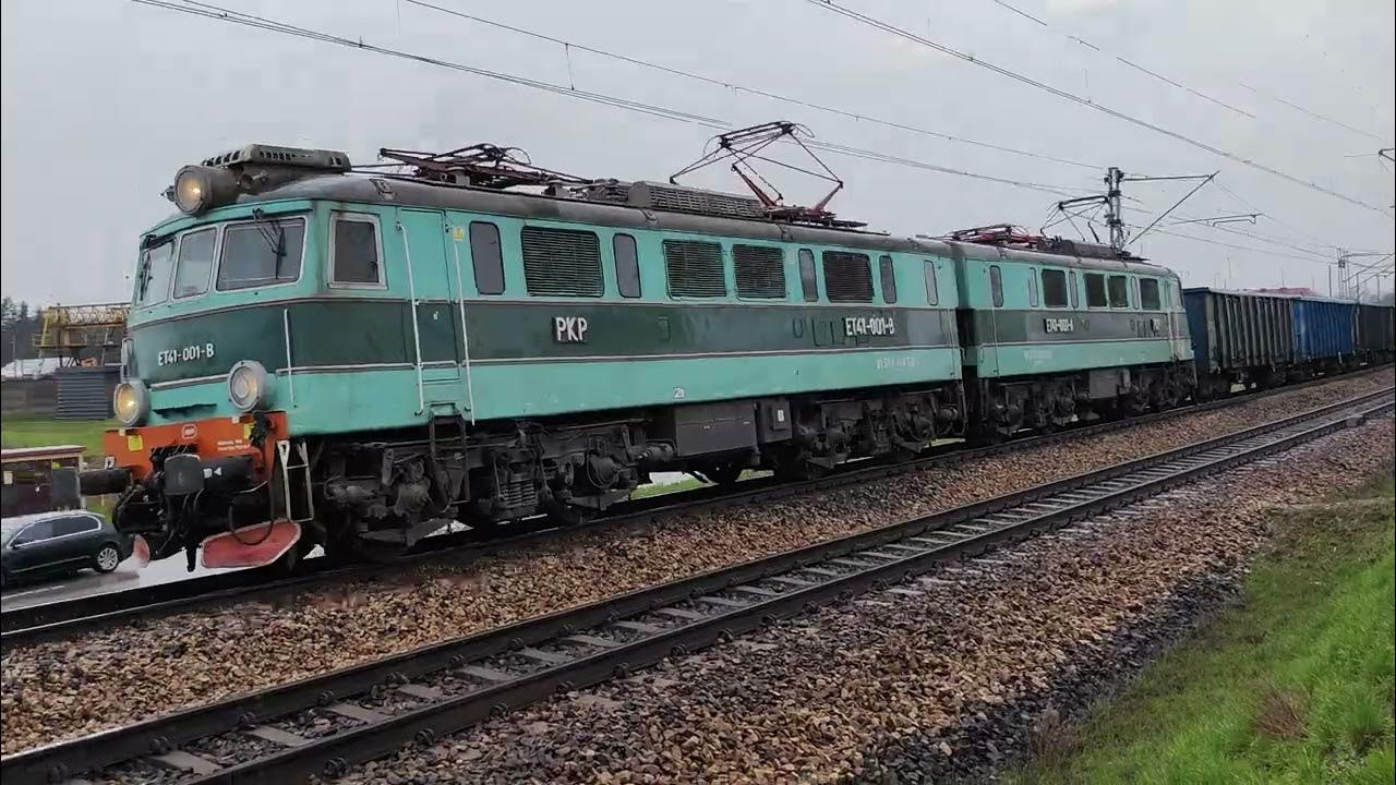 Historyczny lok czyli ET41-001 w Mińsku Maz. (4K) - YouTube