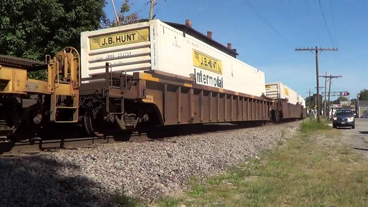 NS 23K w/ 9972 Leading and 6994 plus a big Train through Shirley ...