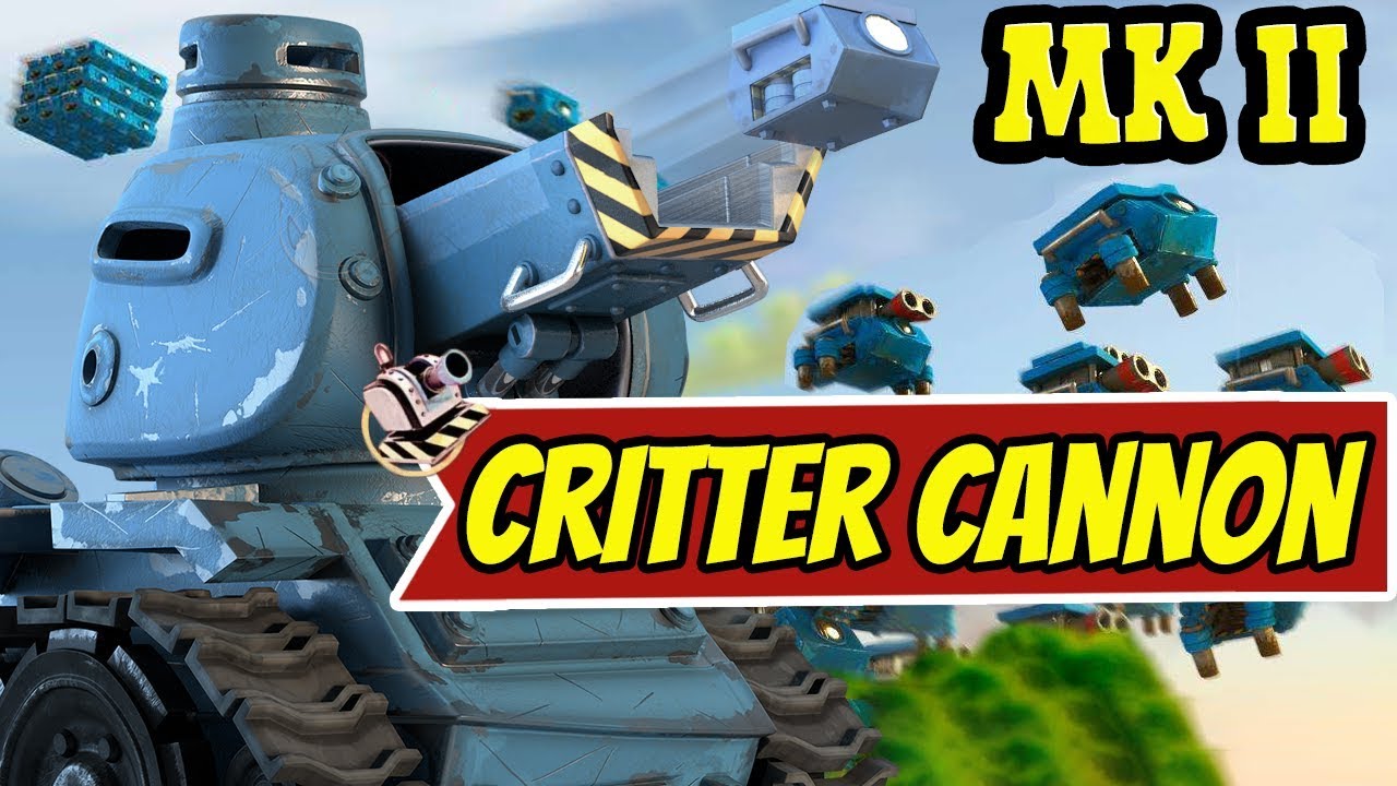 Boom Beach Critter Cannon MKII + Deployable Turret - July 7/2018 - YouTube