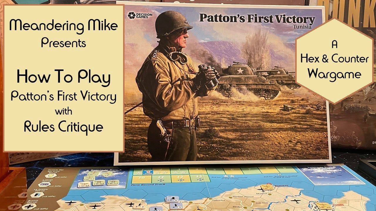 How To Play Patton's First Victory plus a Rules Critique - YouTube