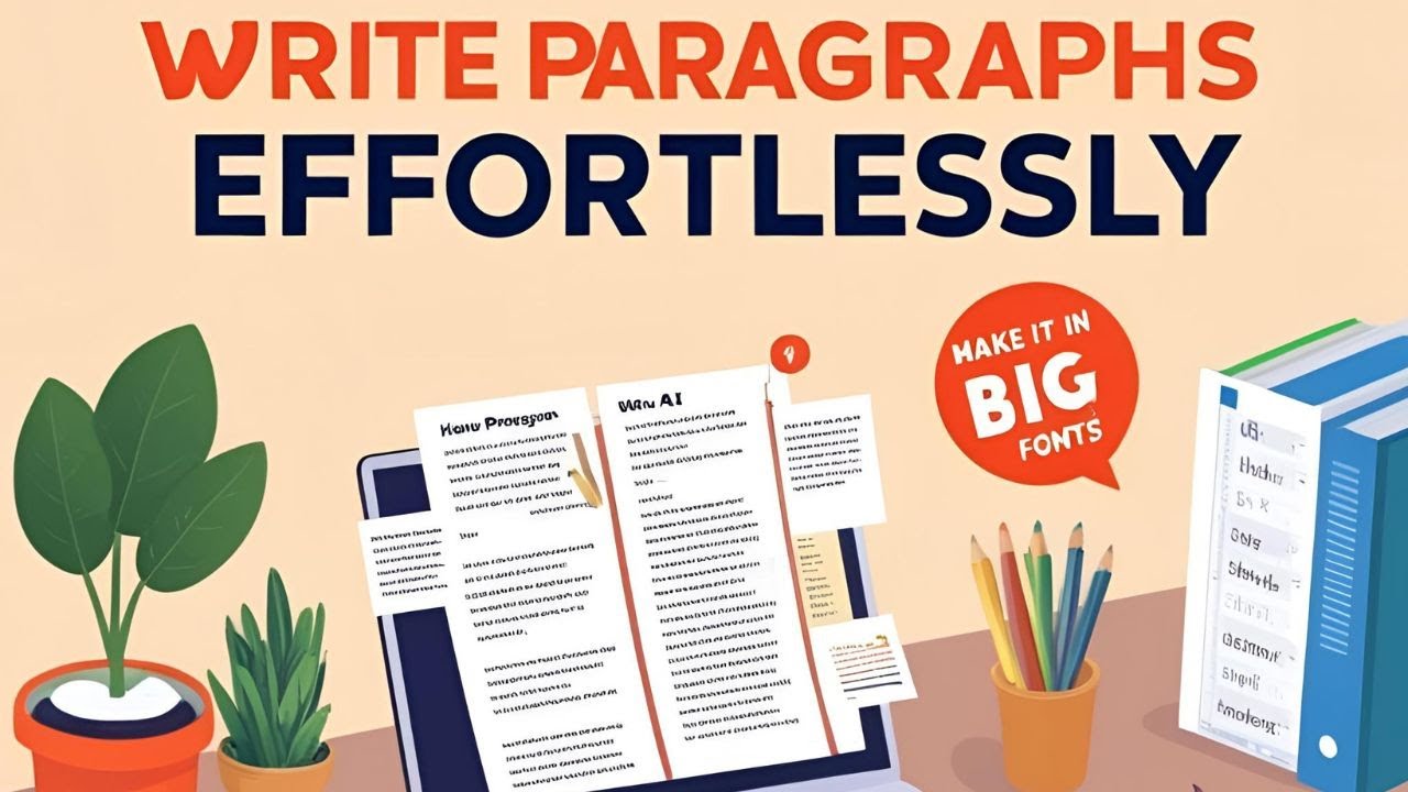 How to Use AI to Write Paragraphs Effortlessly - YouTube