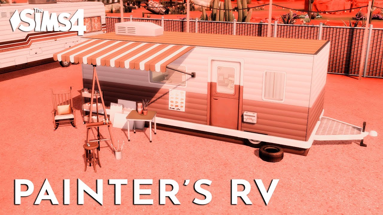 Painter's RV Speed Build - CC - The Sims 4 - YouTube