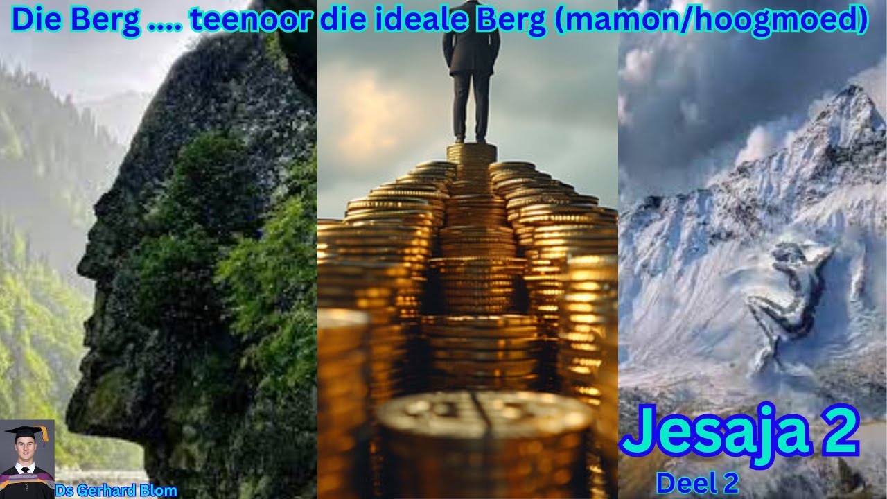 Die Berg ....... teenoor die Ideale Berg (mammon/hoogmoed) Jesaja 2 ...