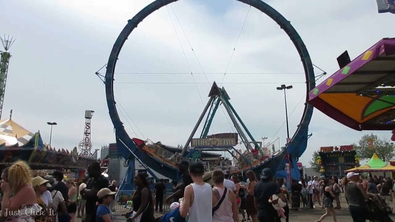 K-Days 2022, Edmonton - Few Crazy Rides. - YouTube