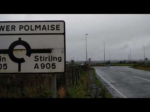 Lower Polmaise Roundabout - YouTube