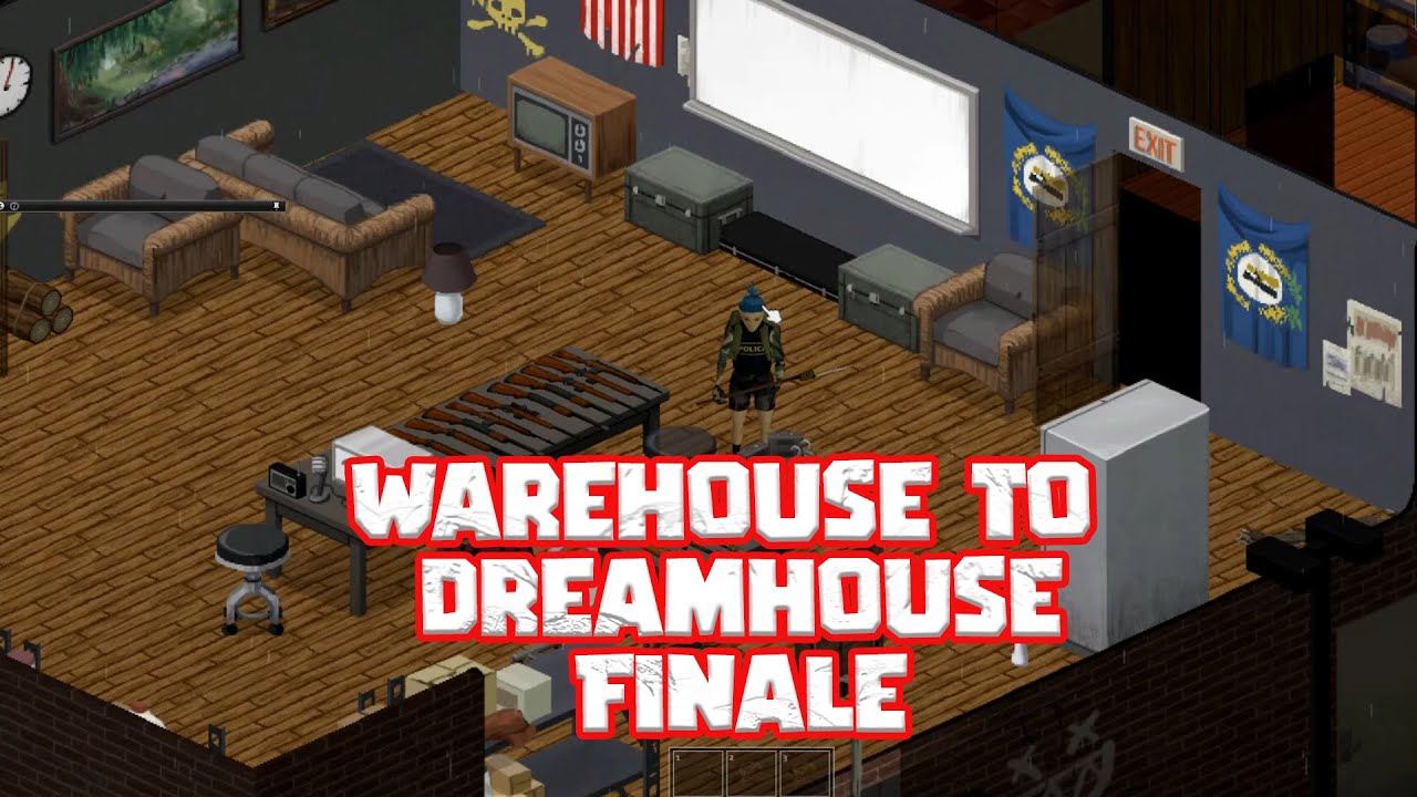 Warehouse to Dreamhouse Base Tour | Project Zomboid - YouTube