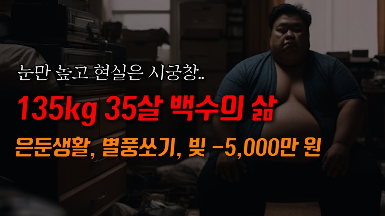 135kg 35살 백수인데 아무것도 없어요 - YouTube