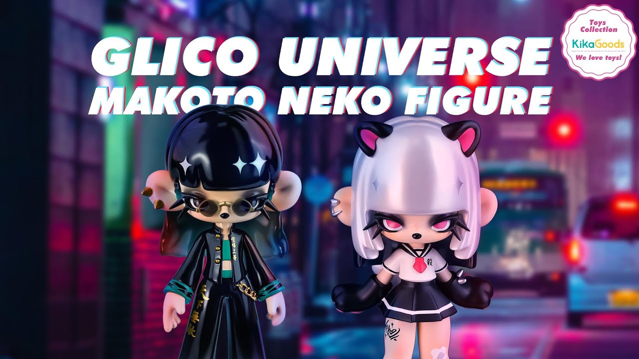 Glico Universe Makoto Neko Figure - YouTube