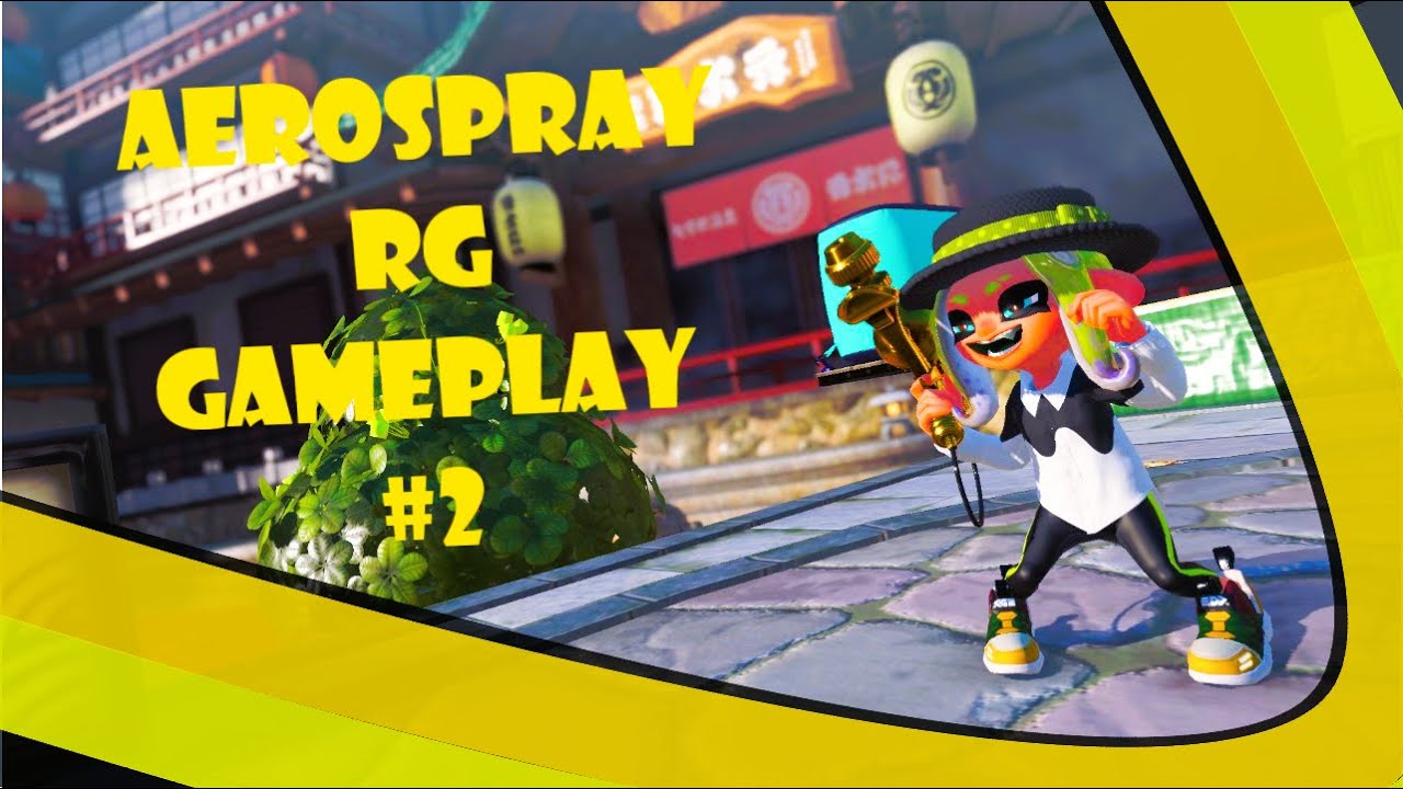 Aerospray RG Gameplay #2 - Splatoon 3 | Anarchy Battle (SZ) - YouTube