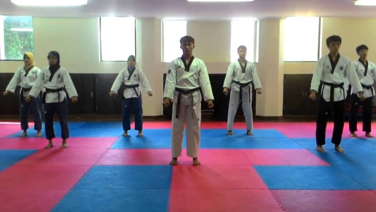 Belajar Taekwondo Poomsae Taegeuk 6, step by step - YouTube