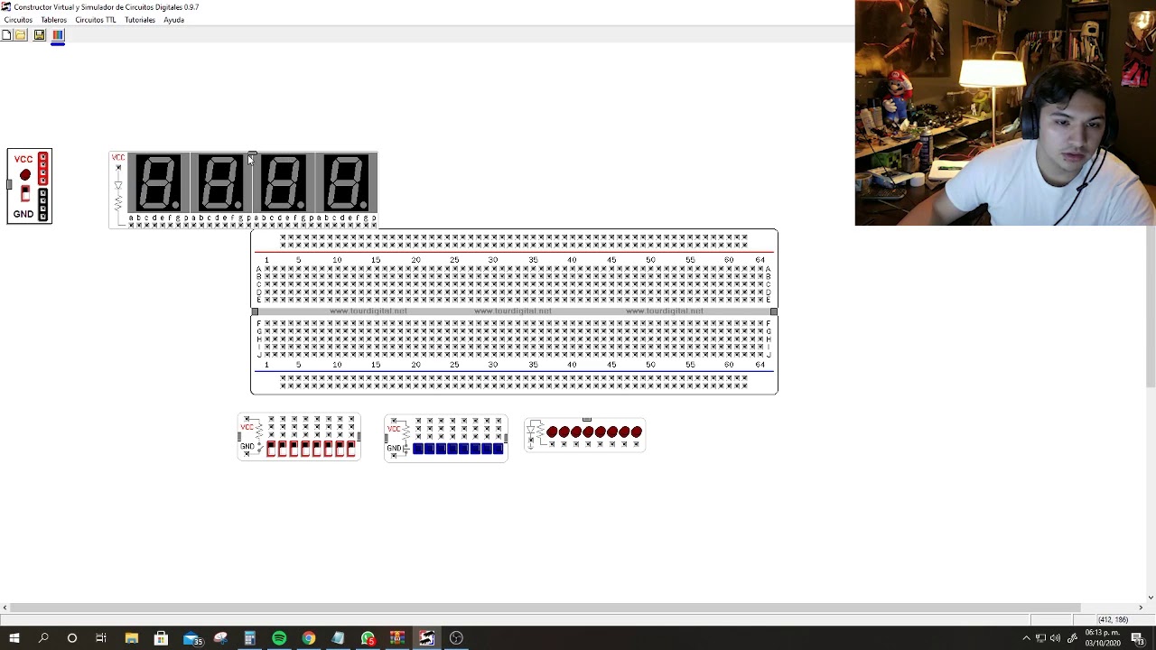 Introducción al Constructor y Simulador de Circuitos Digitales - YouTube