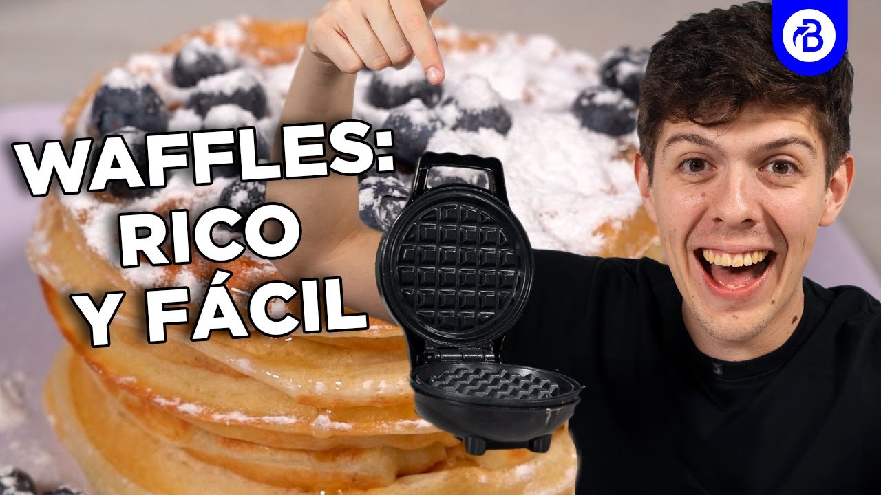 🧇CÓMO HACER WAFFLES - Receta rápida y rica🥞 - YouTube