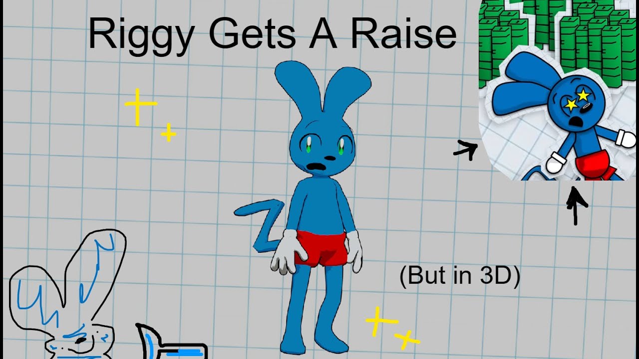 Riggy Gets A Raise (except in 3D) - YouTube