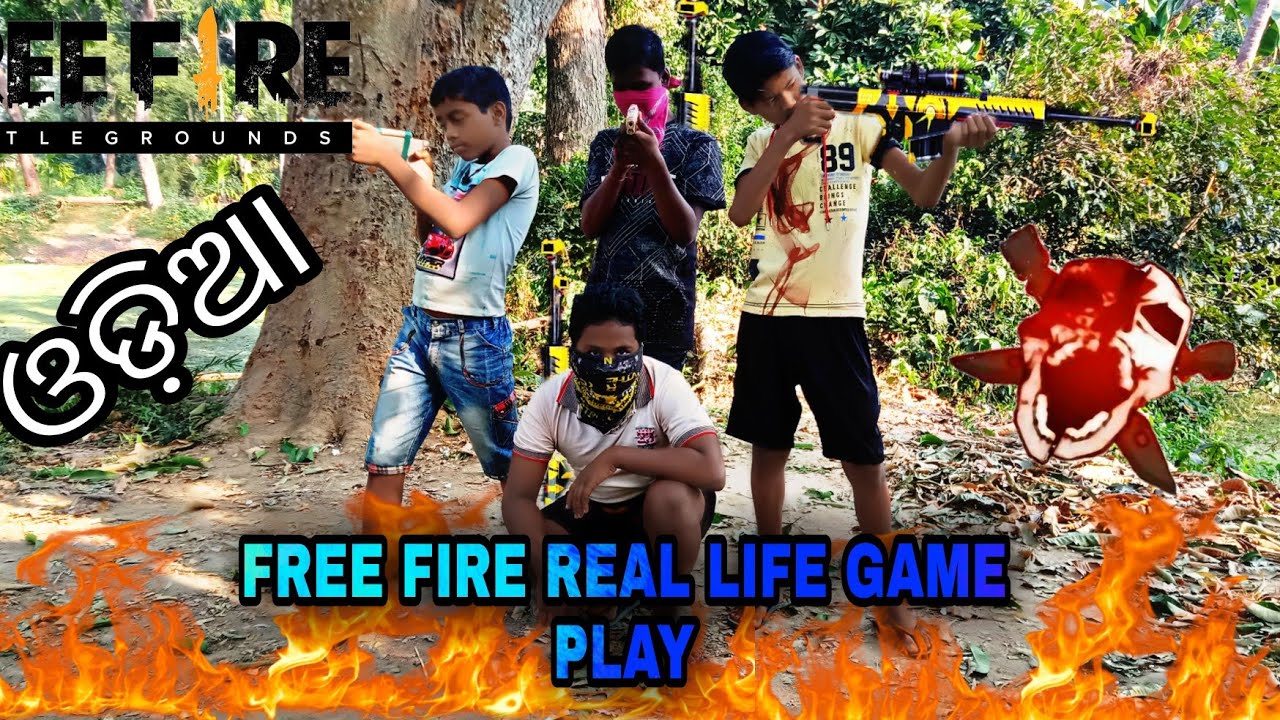 FREE FIRE REAL LIFE GAME PlAY || IN GOPALPUR VILLAGE TOWN|| #tk94 ...