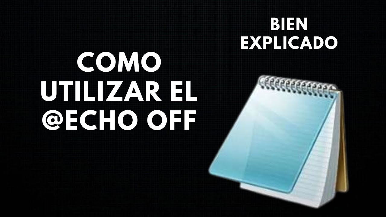 Como Utilizar El Echo Off - YouTube