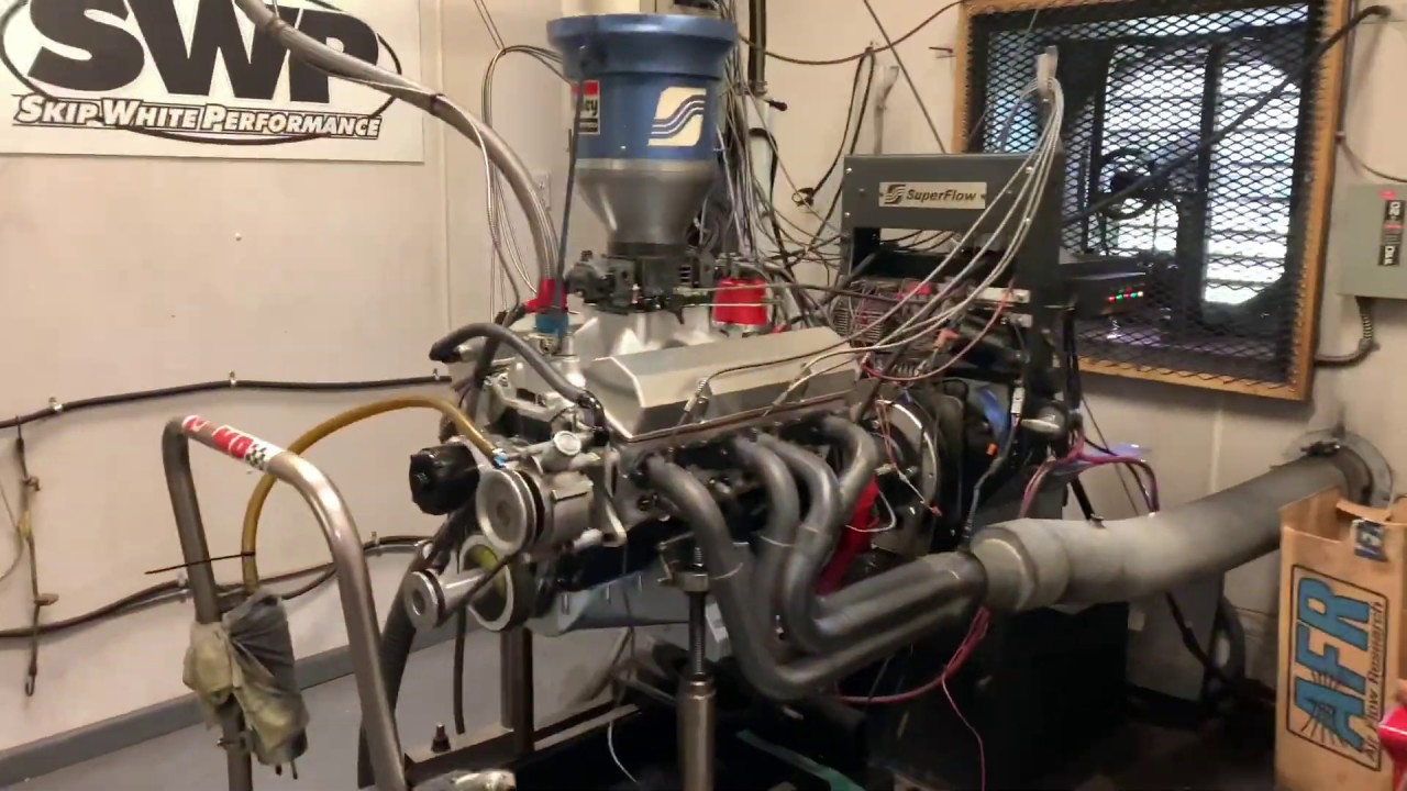 Mike Munoz 434ci sbc Skip White Performance - YouTube