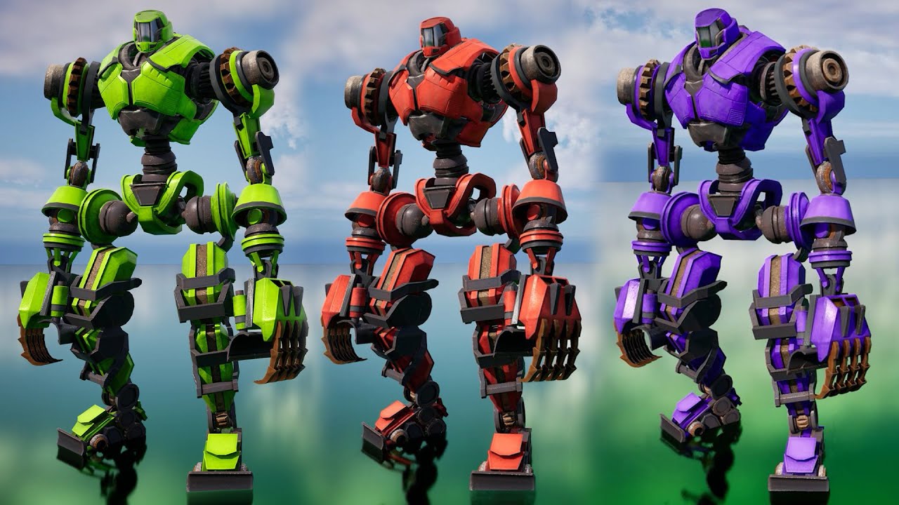 Hero Mech - Unreal Marketplace - YouTube