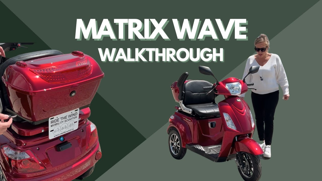 Matrix Wave Mobility Scooter | Walkthrough - YouTube