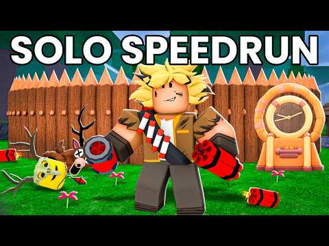 I Speedran with OP GRENADIER CLASS in 99 Nights in The Forest!