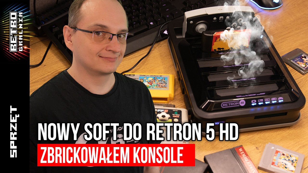 🎮 Zwiększmy możliwości RetroNa 5 nowym oprogramowaniem [RG#555] - YouTube