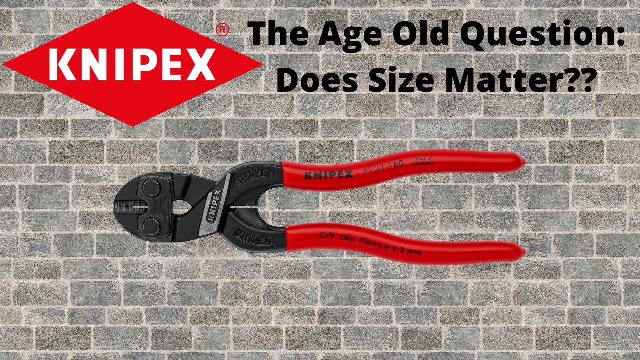 Knipex Mini Compact Cobolt Bolt Cutters 6.5”! Knipex Has Been Hiding ...