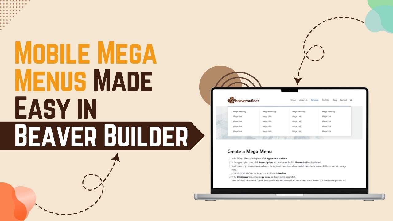Mobile Mega Menus in Beaver Builder (How-To and Best Practices) - YouTube