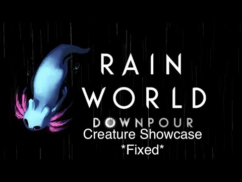 Rain World Downpour Creature Showcase *Fixed* - YouTube