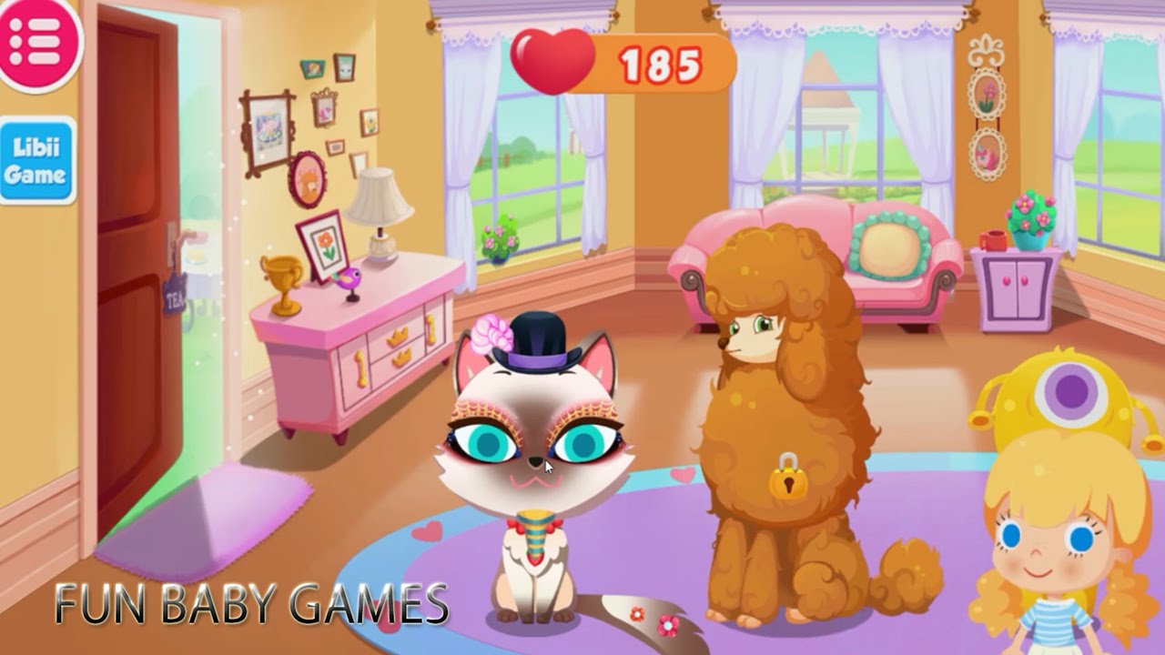 Candy's Pet Party Show - Children Music And Make Up Game Movie - YouTube