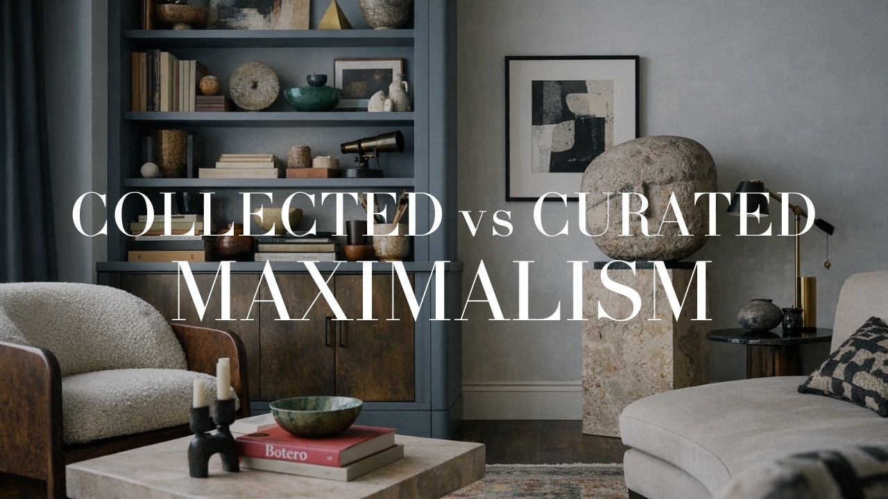 Collected Interiors vs Curated Interiors: Why Some Maximalist Rooms ...