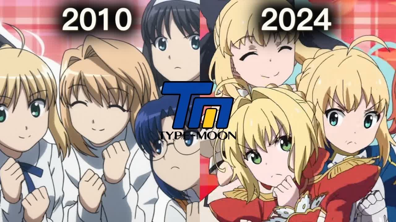 Type Moon Joke Series Evolution In Media From 2000 - 2024 - YouTube