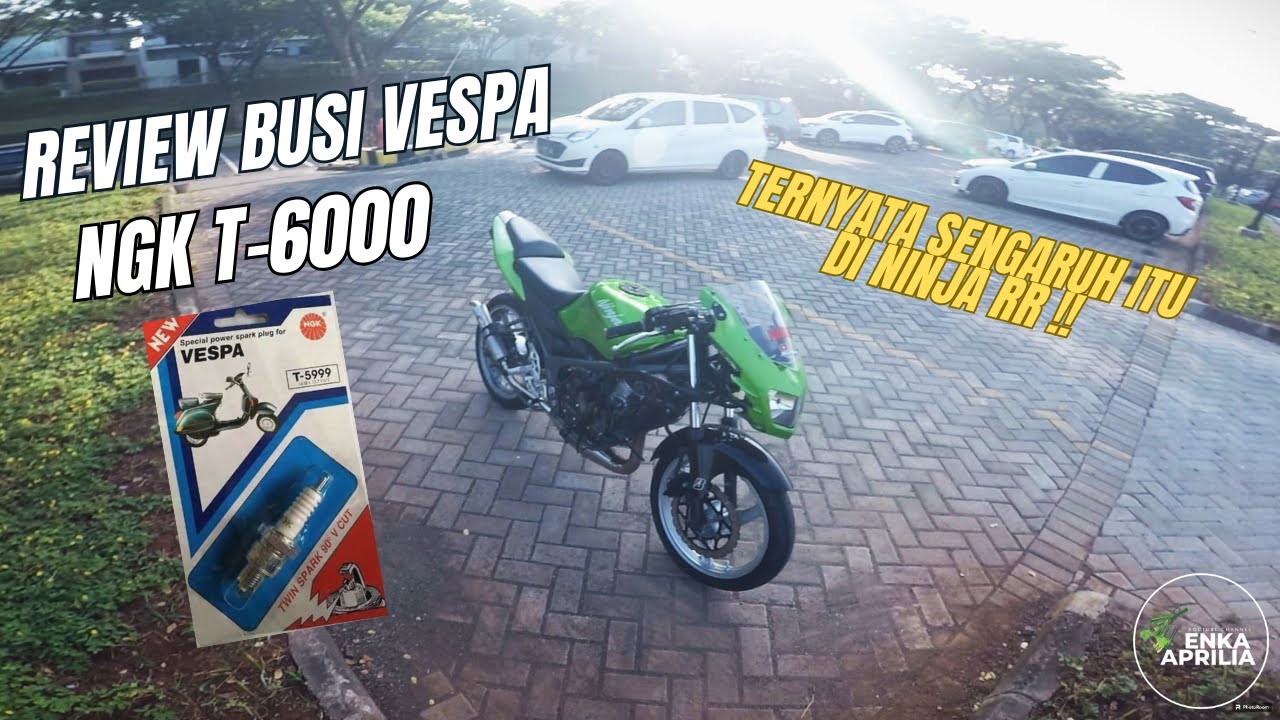 AKU COBA BUSI VESPA DI NINJA RR DAN RASANYA... - YouTube