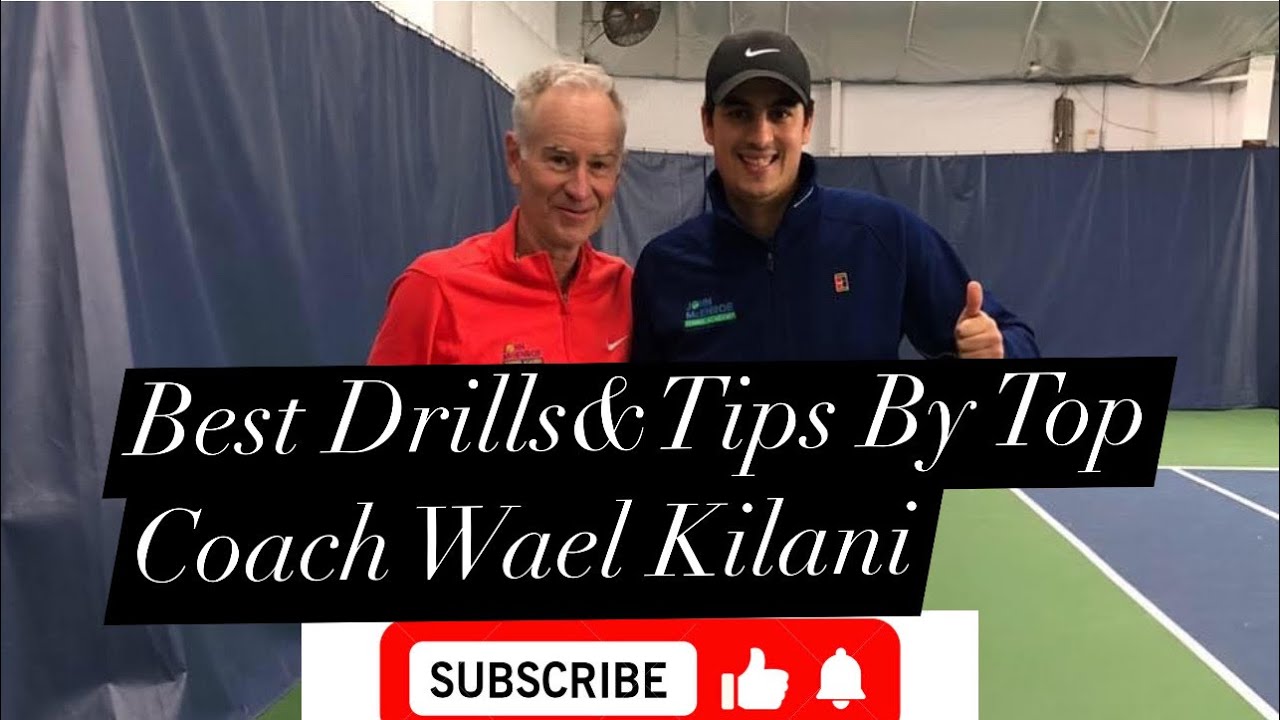 Legend John McEnroe on volleys demonstration with Coach Wael Kilani👍 ...