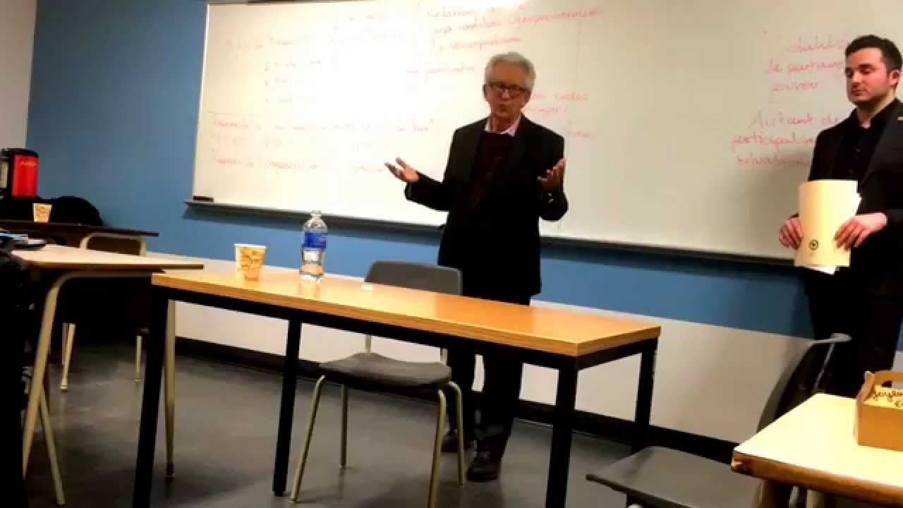 Claude Trudel, invité du cours de Système politique montréalais ...