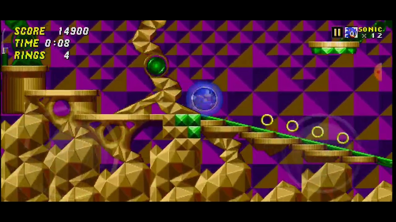 Sonic The Hedgehog 2 Mystic Cave Zone & Hidden Palace Zone - YouTube