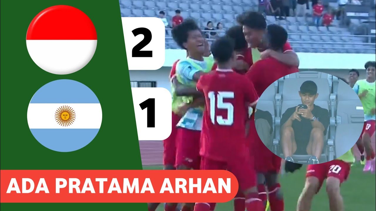 Highlight Timnas Indonesia U-19 Vs Argentina U-19 2-1 || COMEBACK DRAMATIS - ADA ARHAN #timnas ...