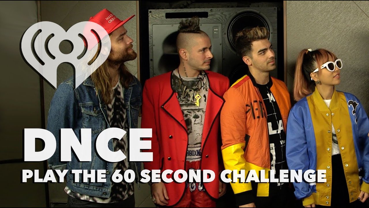 DNCE 60 Second Challenge Interview Artist Challenge YouTube dnce-60-second-challenge-interview-artist-challenge-youtube