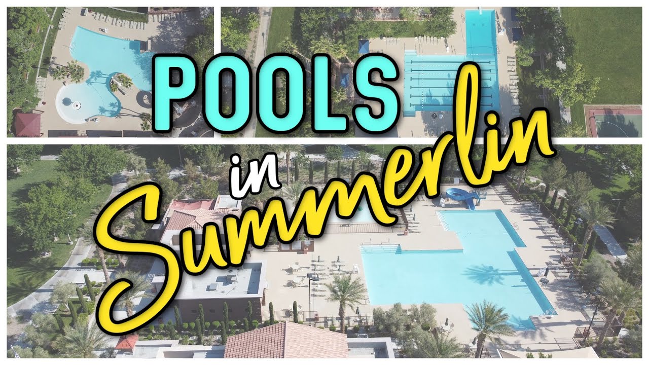 Swimming Pools in Summerlin, Las Vegas - YouTube