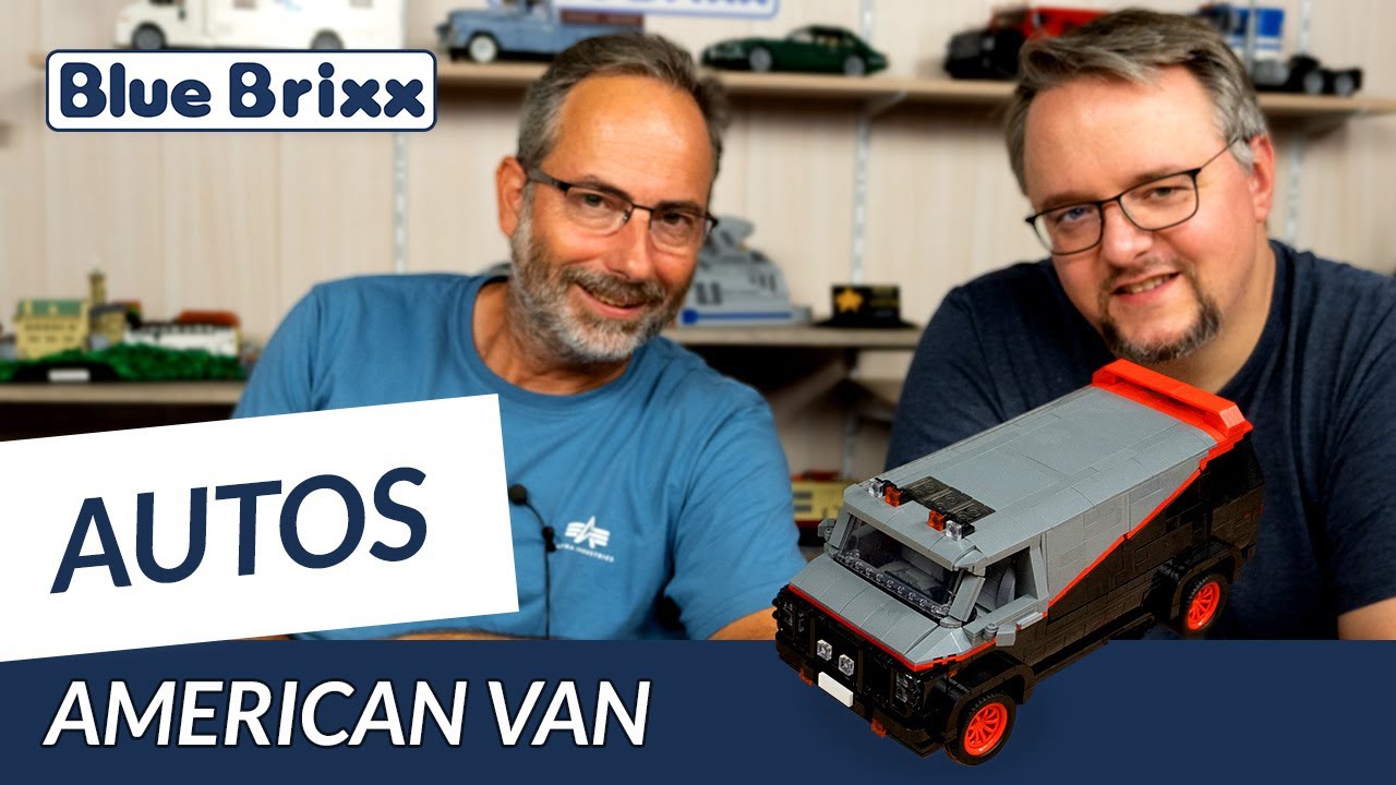 American Van - ein BlueBrixx-Special im Maßstab 1:18! - YouTube